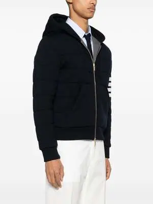 Thom Browne 4-bar Stripe Hooded Jacket