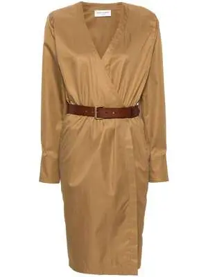 Saint Laurent Belted Dresses