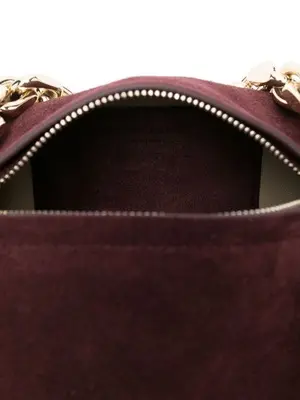 Fabiana Filippi Suede Mini Bag - Red