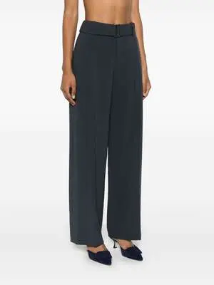 Vince Belted Wide-leg Trousers