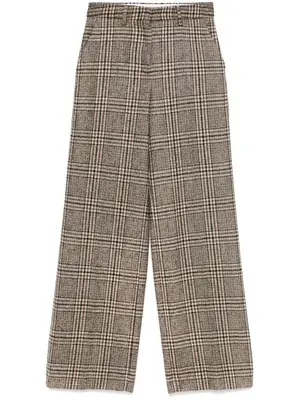 Lorena Antoniazzi Checked Trousers