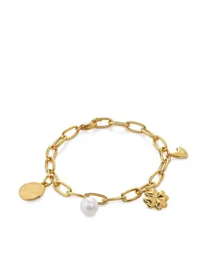 Monica Vinader Lucky Charm Bracelet - Gold