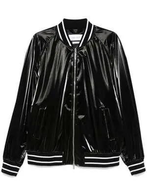 Alexander McQueen Striped-trim Bomber Jacket