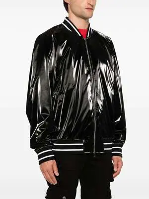 Alexander McQueen Striped-trim Bomber Jacket