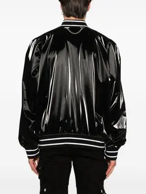 Alexander McQueen Striped-trim Bomber Jacket