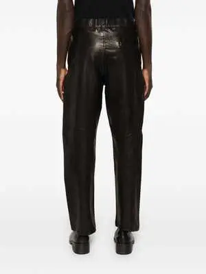 Mihara Yasuhiro Leather Trousers