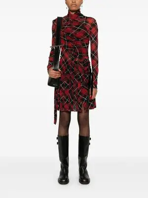 JEAN PAUL GAULTIER Plaid Mini Skirt