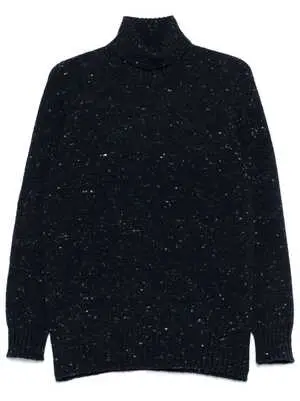 DRUMOHR Speckle-knit Sweater - Blue