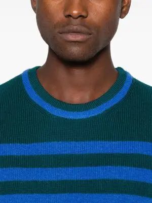 Paul Smith Striped Sweater - Green