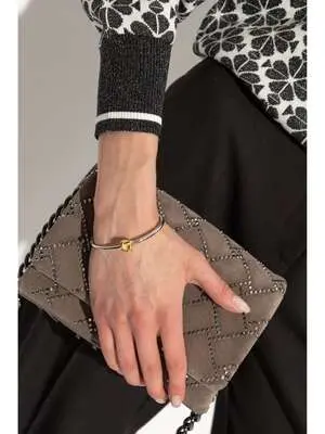 Kate Spade New York Double-knot Hinged Bangle - Silver