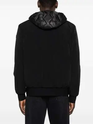 Peuterey Padded-panel Hooded Jacket - Black