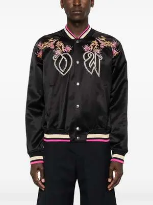 Men's Embroidered Bomber Jackets