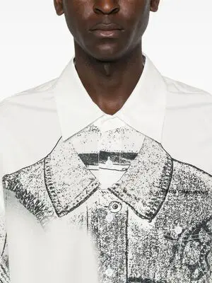 FENG CHEN WANG Trompe L'oeil-print Shirt