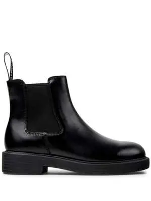 Camper Dean Leather Boots - Black