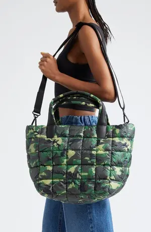 VEECOLLECTIVE Medium Porter Quilted Tote