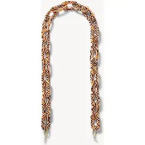 MACHETE Chunky Sunglass Chain - Tortoise Checker