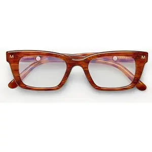 MACHETE Rectangle Sunglasses - Dark Tortoise Stripe