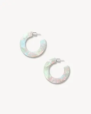 MACHETE Kate Hoop Earrings - Astral Mint