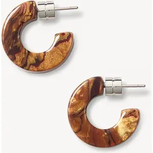 MACHETE MACHETE Muse Hoop Earrings Bronze