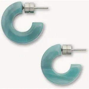 MACHETE MACHETE Muse Hoop Earrings Jadeite