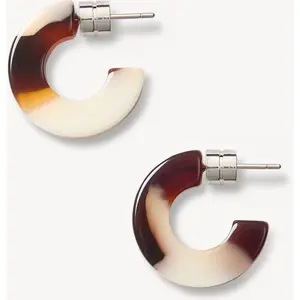 MACHETE MACHETE Muse Hoop Earrings Mocha