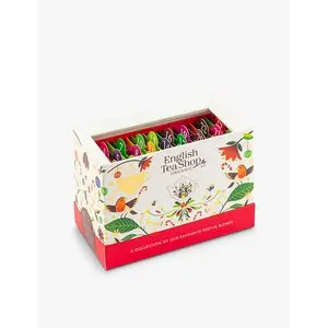 ENGLISH TEA SHOP Organic Tea Festive Blends Advent Calendar Box Of 25 - One-color