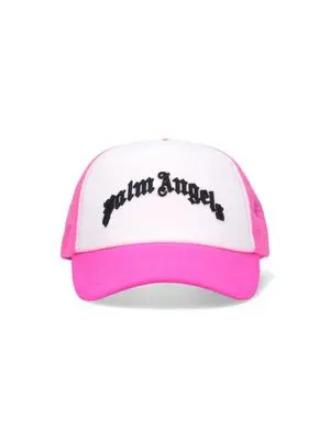 Palm Angels Logo-embossed Cap - Fuchsia Pink