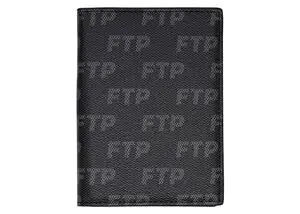 FTP Logo Repete Passport Holder - Black