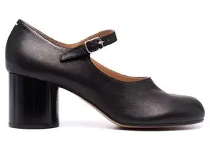 MAISON MARGIELA Tabi Mary Jane Pump - Black