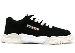 Mihara Yasuhiro Parker Og Sole Cow Canvas Low - Black