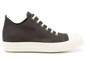 Rick Owens Porterville Low Top Sneakers - Dark Dust/milk/milk