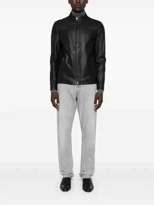 Michael Kors Lambskin Biker Jacket