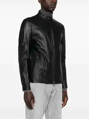 Michael Kors Lambskin Biker Jacket