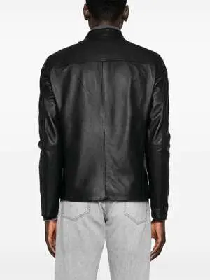 Michael Kors Lambskin Biker Jacket