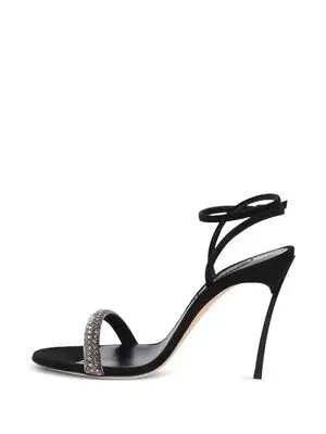 Casadei 100mm Blade Stratosphere Sandals - Silver