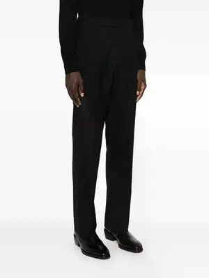 LARDINI Tailored Trousers - Black