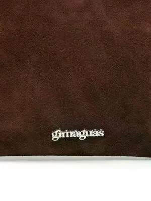 Gimaguas Suede Studded Tote - Brown