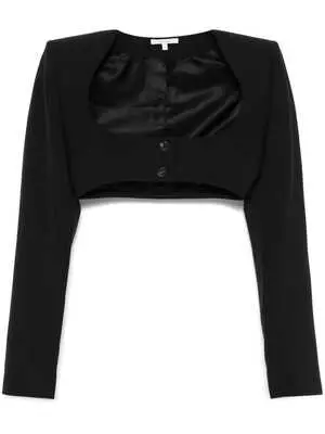 NENSI DOJAKA Cropped Jacket - Black