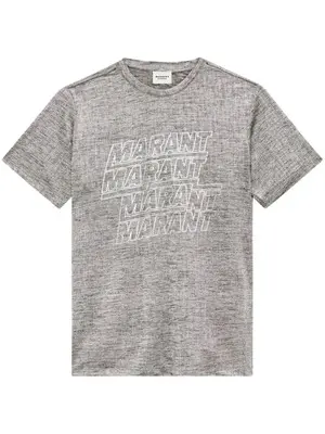 Marant Etoile Metallic T-shirts For Women
