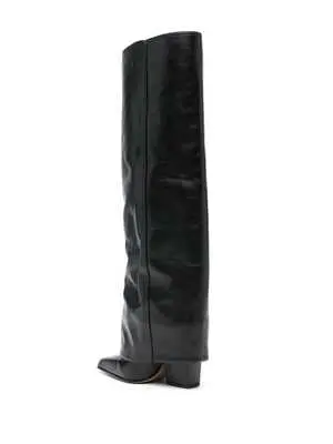 Paris Texas 90mm Leather Knee-high Boots