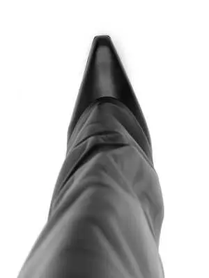 Paris Texas 90mm Leather Knee-high Boots