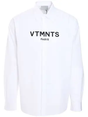 VTMNTS Logo-print Shirt