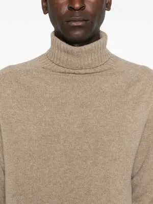 Sunspel Lambswool Turtleneck Sweater