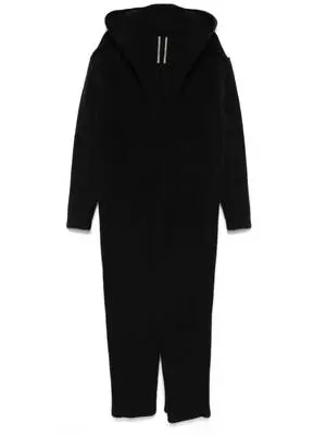Rick Owens Robe Hooded Cardigan-coat