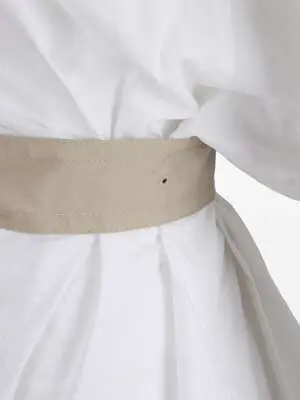 Balenciaga Belted Cotton Shirt