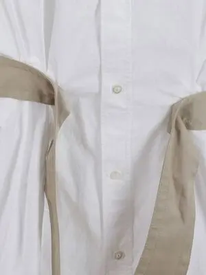 Balenciaga Belted Cotton Shirt