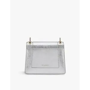 BVLGARI Serpenti Forever Small Shoulder Bag - Silver