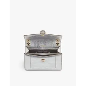 BVLGARI Serpenti Forever Small Shoulder Bag - Silver