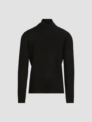 Giorgio Armani Cashmere Turtleneck Sweater - Black