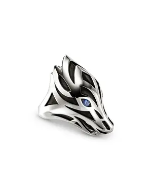 John Hardy Sterling Naga Dragon Ring - Silver